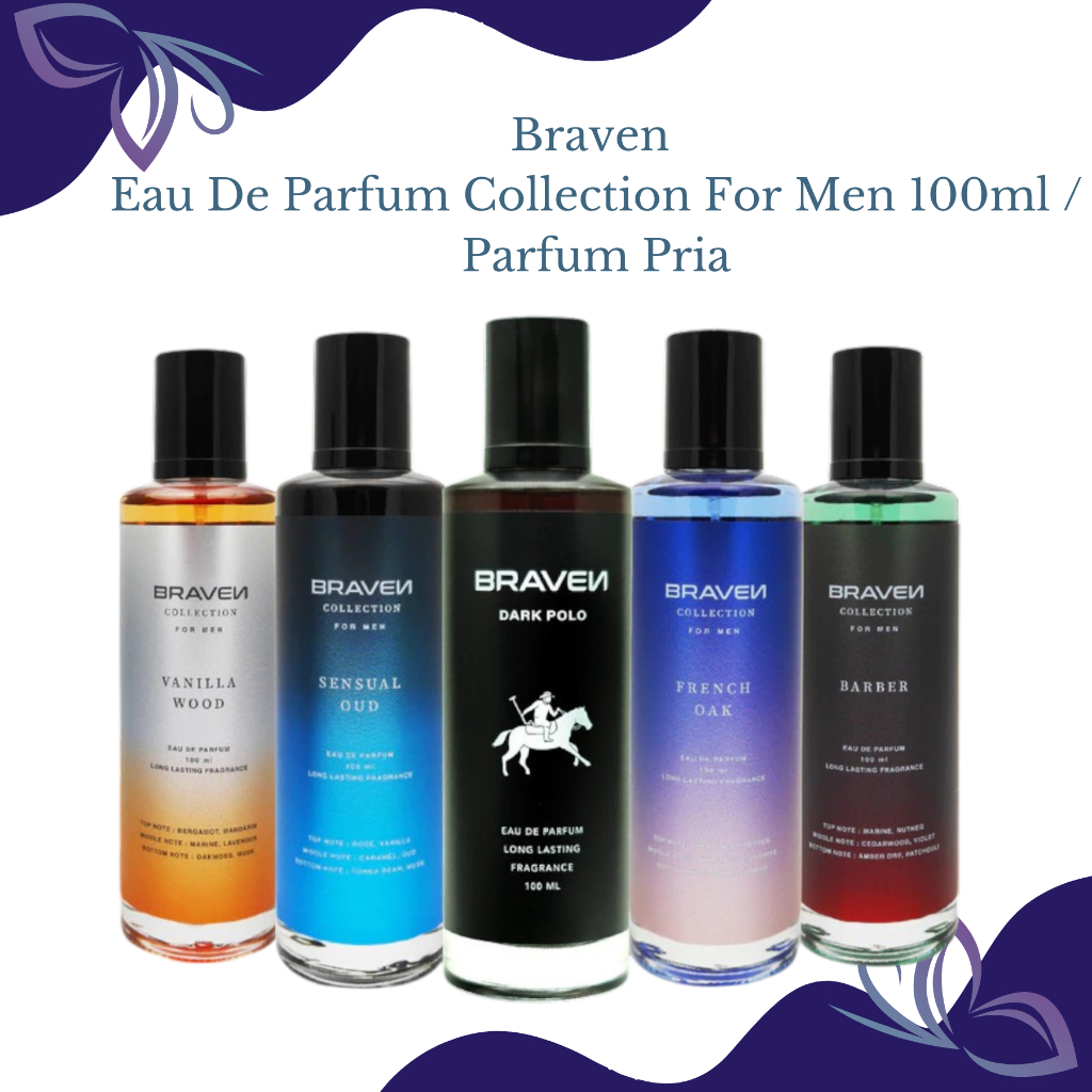 Jual Braven Eau De Parfum Collection For Men 100ml / Parfum Pria ...