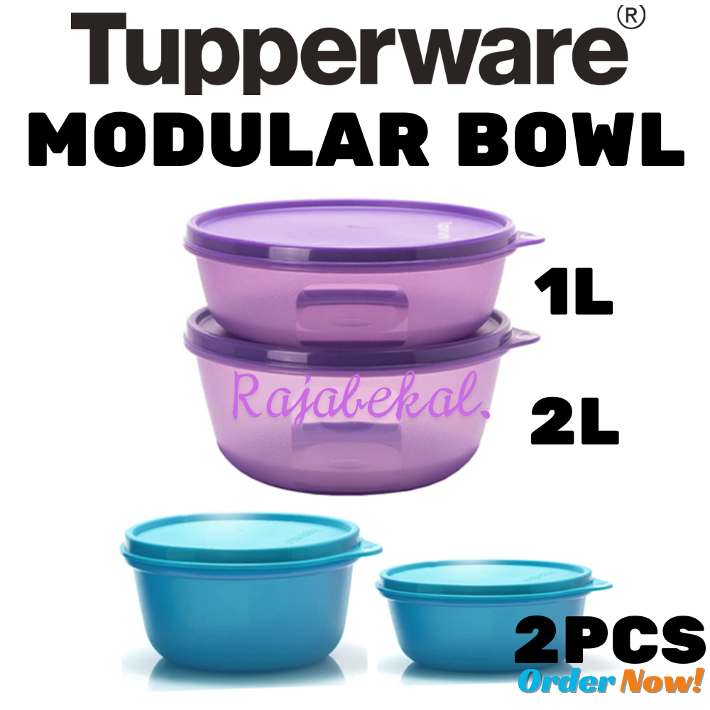 Jual PROMO Tupperware Modular Bowl 2pcs | Shopee Indonesia