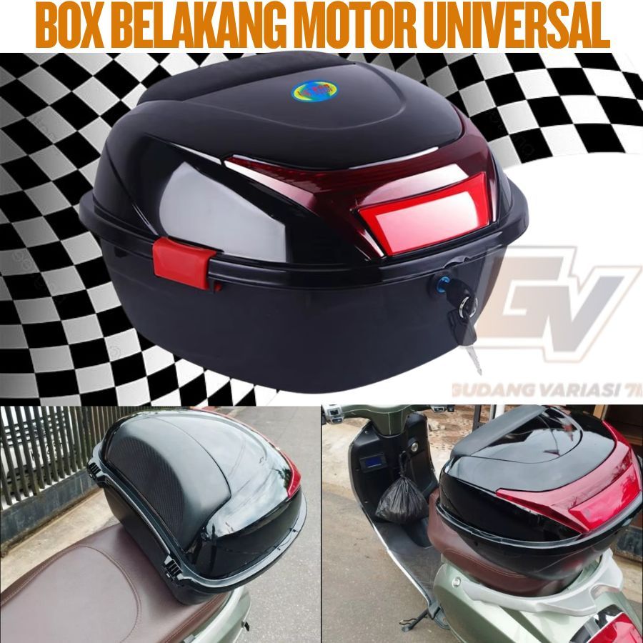 Jual Box Belakang Motor Bagasi Motor Universal | Shopee Indonesia