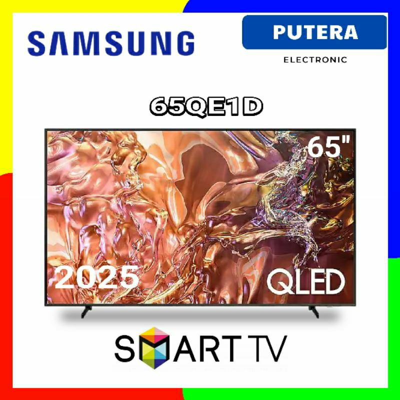 Jual SAMSUNG SMART TV 65 inch QLED 4K 65QE1D / QE1D | Shopee Indonesia