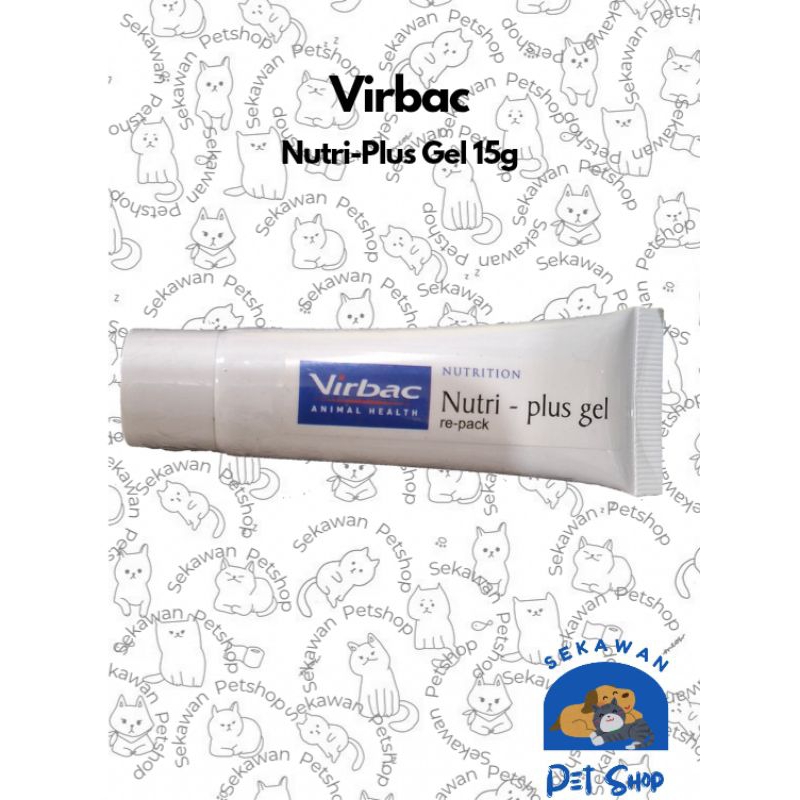 Jual Virbac Nutri-Plus Gel Repack 15g – Suplemen Energi dan ...