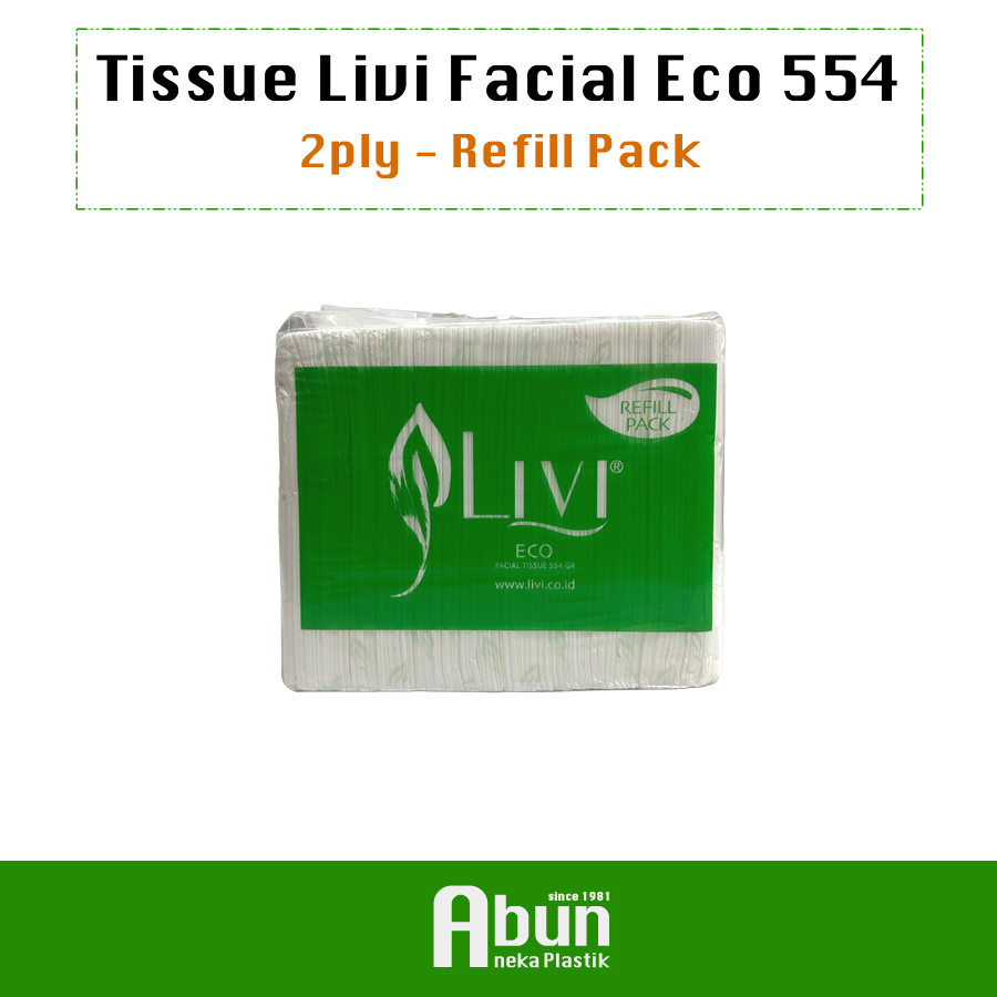 Jual Tissue Facial Livi Eco Refill (554gr) | Shopee Indonesia