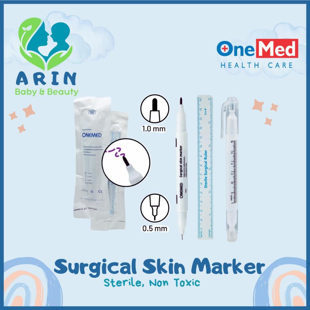 Jual Surgical Skin Marker Onemed dual tip Marker Sterile Marker ...
