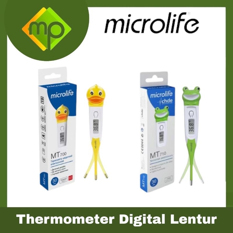 Jual Thermometer Digital Lentur Karakter Microlife Termometer Digital ...