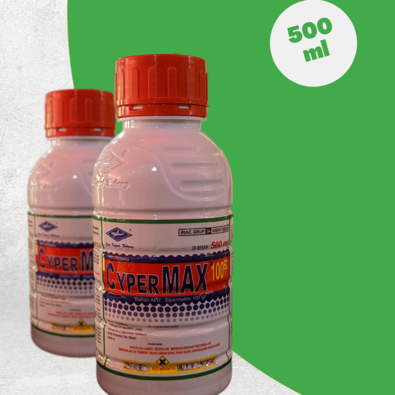 Jual Insektisida CyperMAX 100EC sipermetrin 500ml ampuh membasmi ulat ...