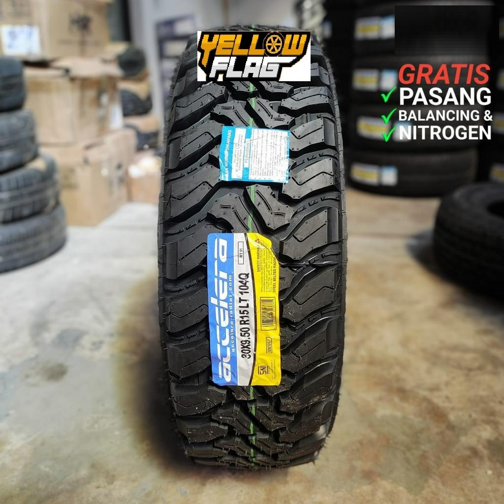 Jual Ban Offroad Ring 15 Ukuran 30/9,5 Merk Accelera MT-01 30 9,5 R15 ...