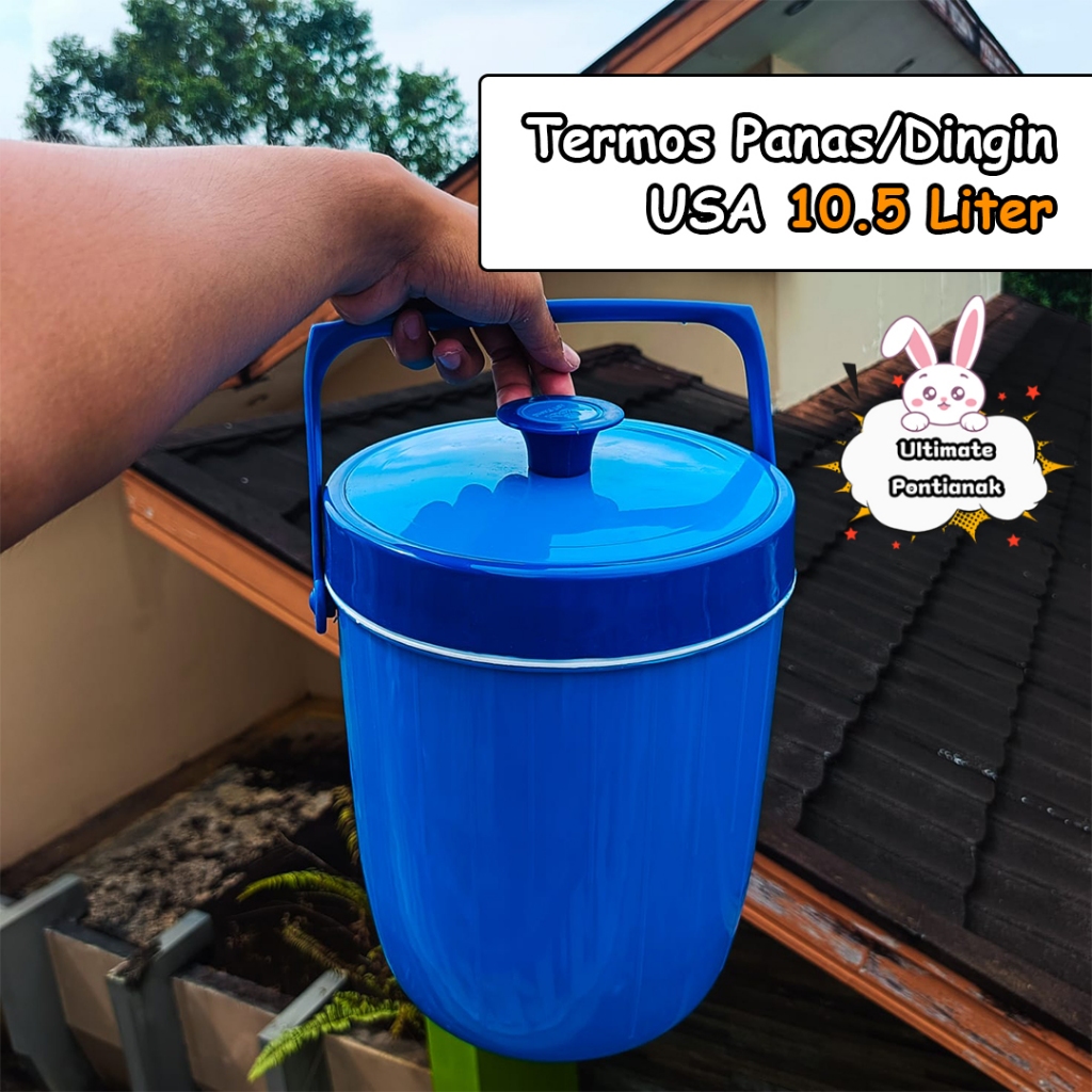 Jual ASW Termos Es Batu USA 10.5 Liter | Termos Nasi | Rice Bucket ...
