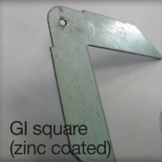 Jual GI SQUARE ZINC COATED / SAMBUNGAN DUCTING/ ZINC COATED GI SQUARE ...