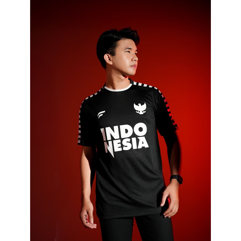 Jual JERSEY FANTASY TIMNAS INDONESIA BLACK | Shopee Indonesia
