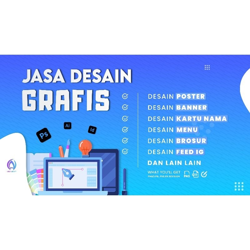 Jual Jasa Desain Poster, Spanduk, Banner, Kartu Nama, Flyer, dan ...
