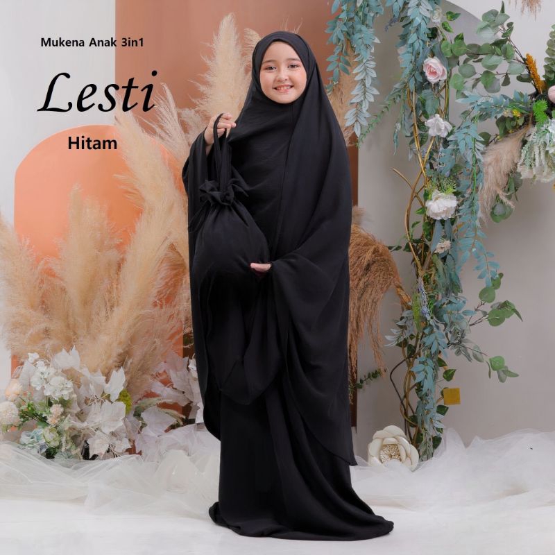 Jual mukena anak usia 10/17 tahun mukena anak Lesty viral kekinian ...
