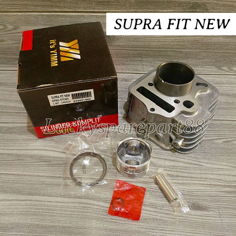 Jual Blok Seher Cylinder Silinder Kit Assy Supra Fit Lama Old Supra Fit New Legenda Revo Lama ...