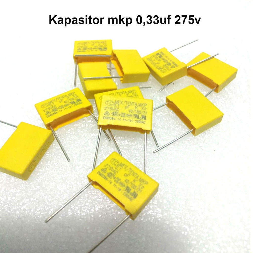 Jual (1pcs) Kapasitor mkp 0,33uf 275v MKP 0.33uF 27 Volt | Shopee Indonesia