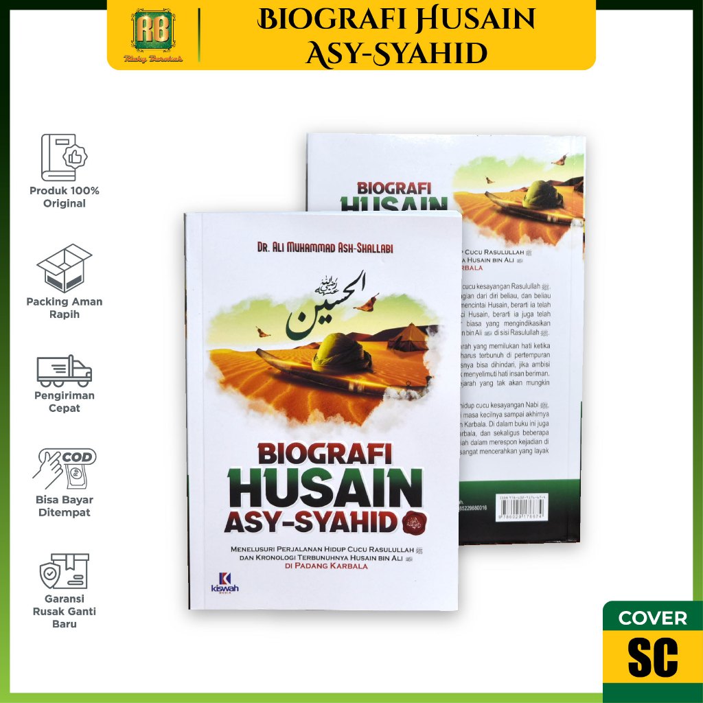 Jual Buku Biografi Husain Asy-Syahid - Dr. Ali Muhammad Ash-Shallabi - Zamzam Group [Menelusuri ...