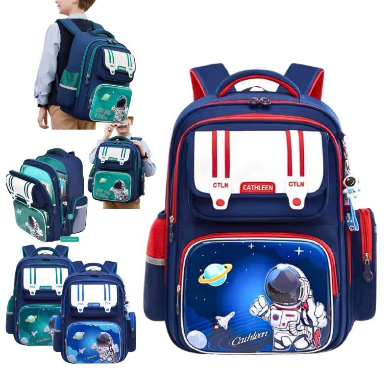 Jual Tas sekolah anak laki laki ransel Astronot Cathleen New Tas Ransel Anak Sekolah Import Sd ...