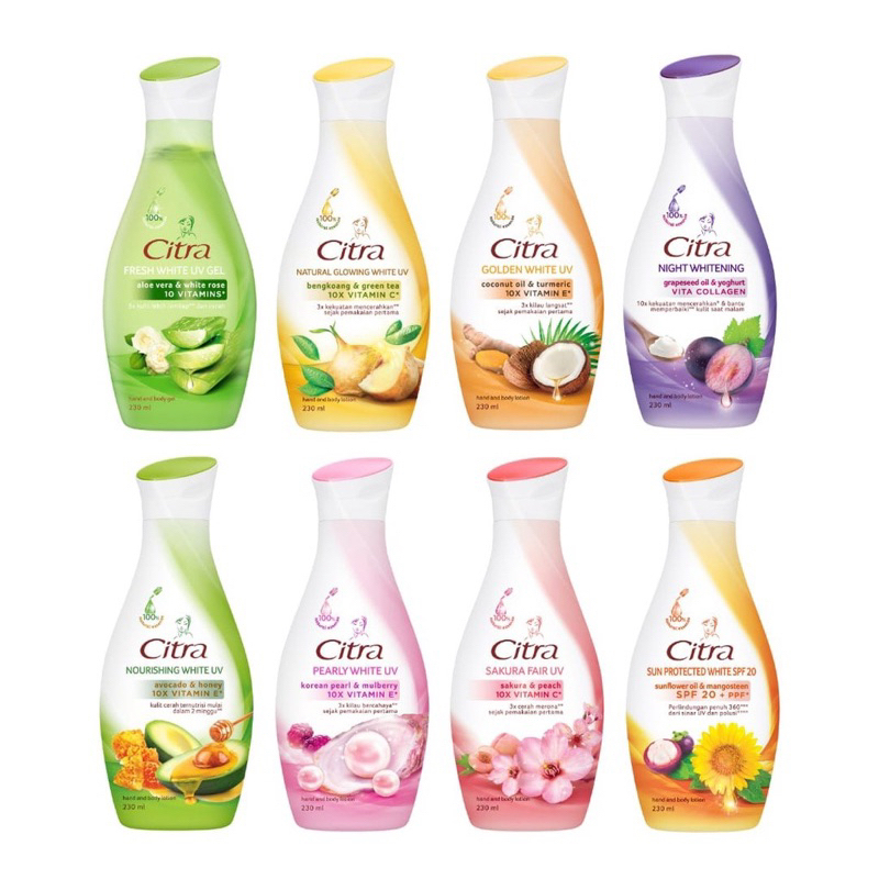 Jual Citra Hand Body Lotion 110ml | Shopee Indonesia