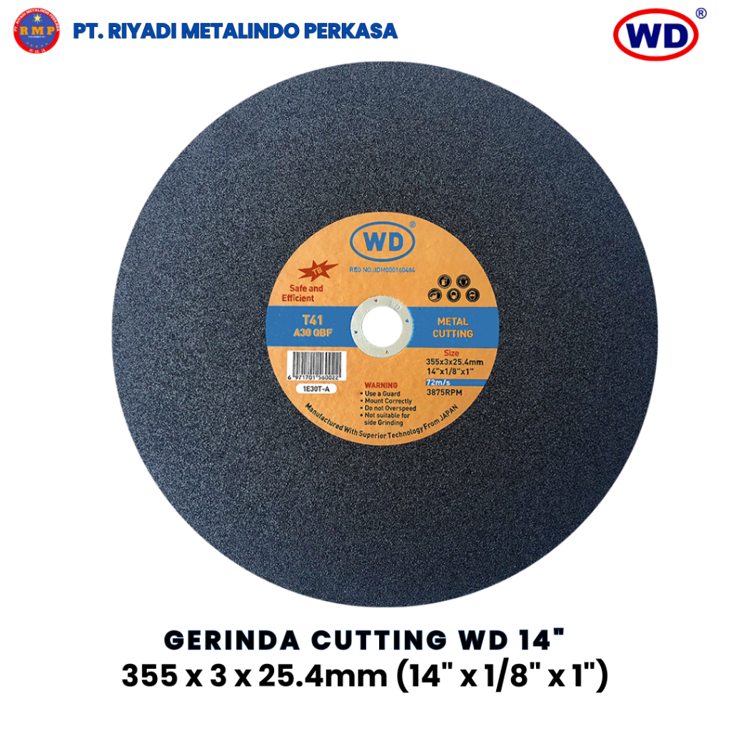Jual GERINDA CUTTING WD 14 INCH (GERINDA POTONG) | Shopee Indonesia