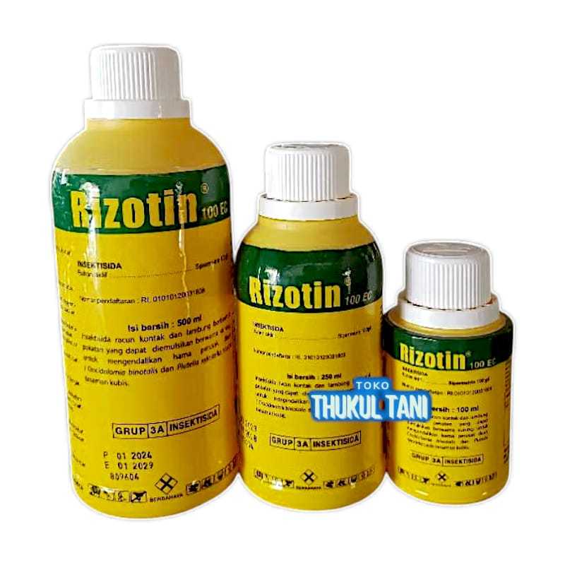 Jual Insektisida Rizotin 500ML 100EC Sipermetrin Risotin Racun Kontak ...