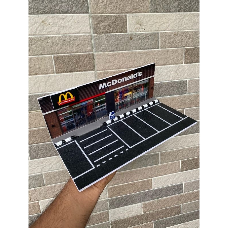 Jual DIORAMA DIECAST HOTWHEELS OUTLET MC DONALD'S | Shopee Indonesia