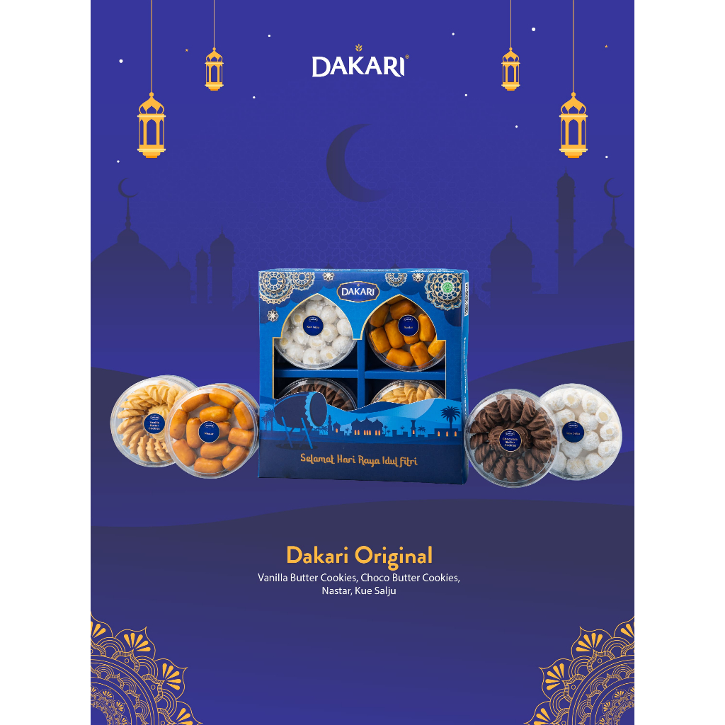 Jual Dakari Original Cookies - Hampers Lebaran | Shopee Indonesia