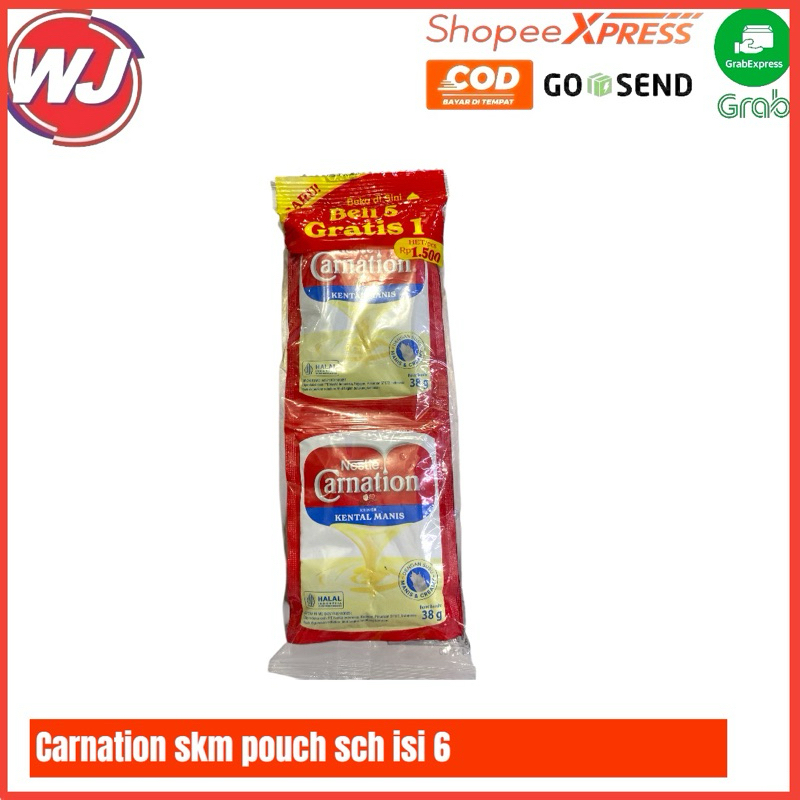 Jual CARNATION SKM ISI 6 SACHET | Shopee Indonesia