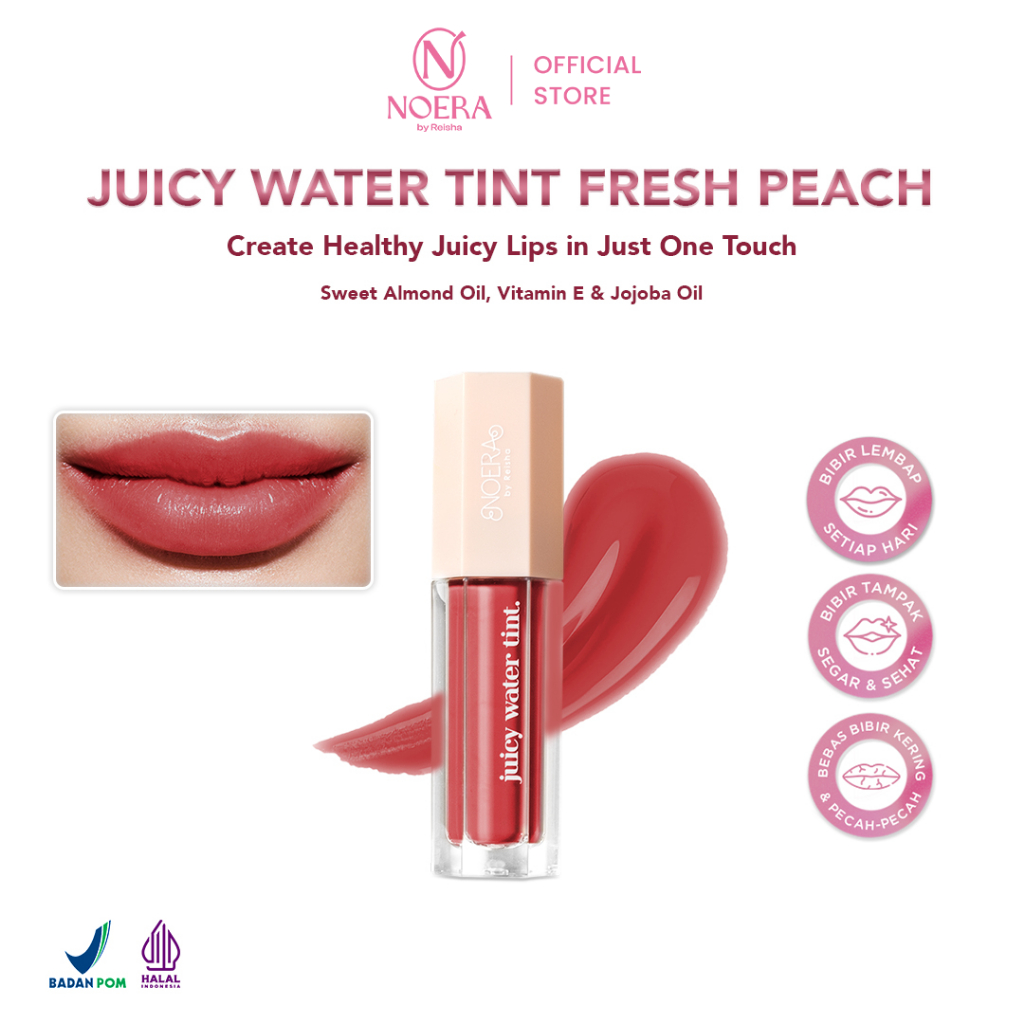 Jual Noera Juicy Water Tint - Fresh Peach | Shopee Indonesia