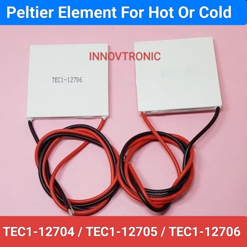 Jual TEC1-12706 12705 12704 12V 40W Thermoelectric Peltier Element Hot ...