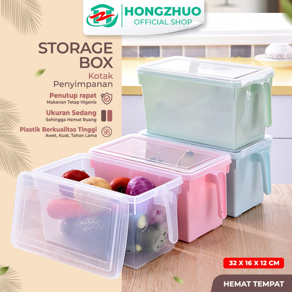 Jual Hongzhuo Kontainer Makanan Kulkas Kitchen Storage Food Kotak ...