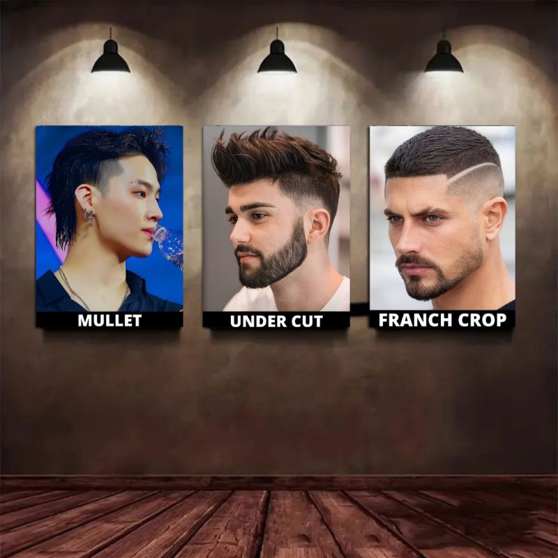 Jual GPS - Poster Barbershop HIASAN DINDING BARBER SHOP / POSTER KAYU ...