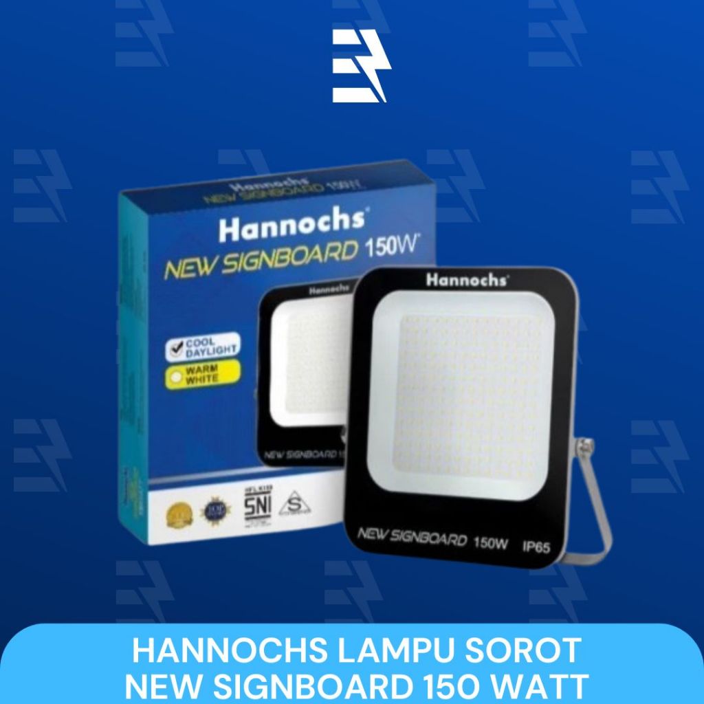 Jual HANNOCHS NEW SIGNBOARD LAMPU SOROT LED 150 WATT PUTIH | Shopee ...