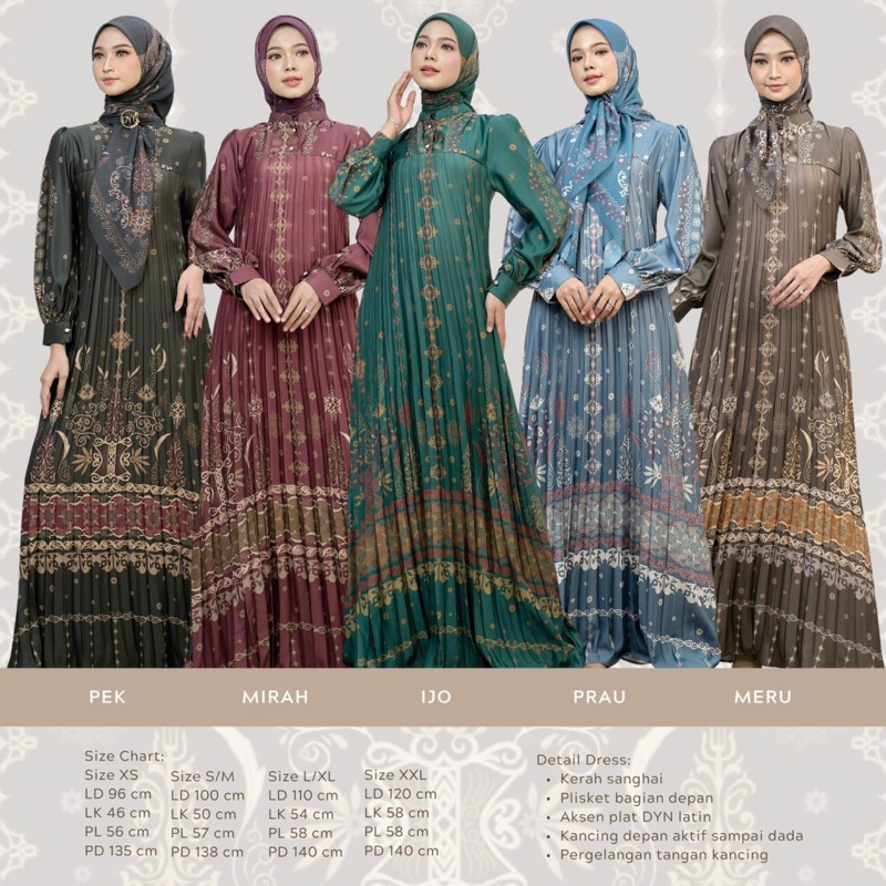 Jual DYN Signature Serambi Dress | Dress Lebaran Terbaru Premium ...