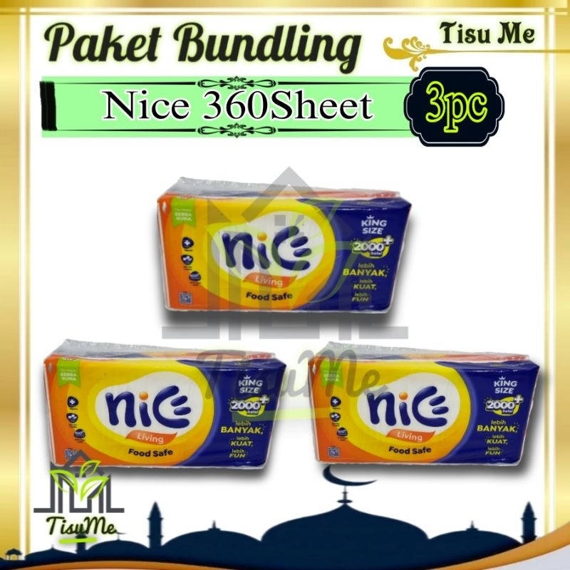 Jual Nice 360sheet 3pc | Shopee Indonesia