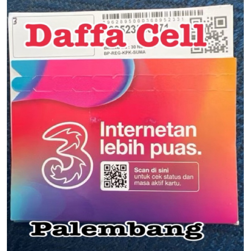 Jual Kartu Perdana Tri 9.5GB | Shopee Indonesia