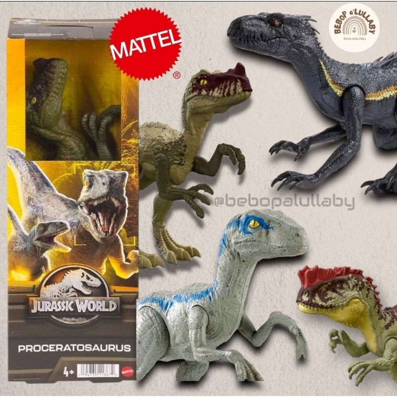 Jual [SIZE 30CM] JURASSIC WORLD ORIGINAL MATTEL BASIC DINOSAURUS FIGURE ...