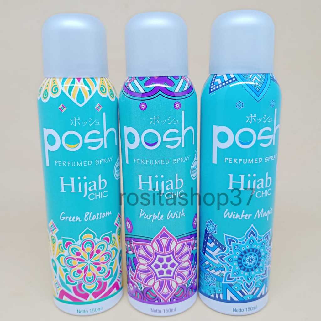 Jual Posh Perfumed Spray Hijab Chick - Parfum Wanita Aroma Menyegarkan ...