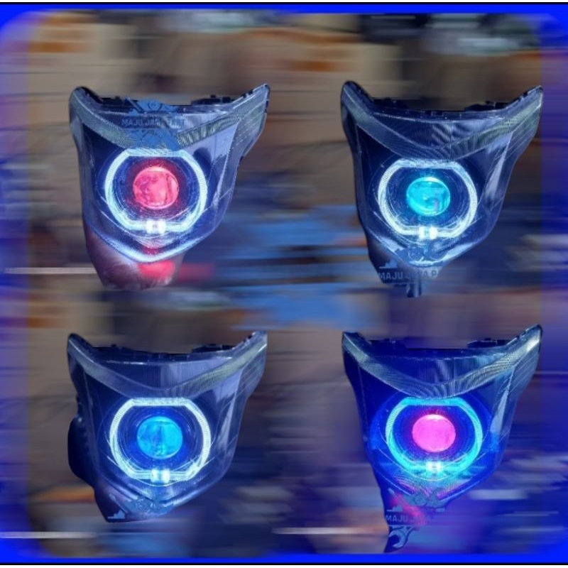 Jual REFLEKTOR LAMPU DEPAN BEAT POP BILED ESP | Shopee Indonesia