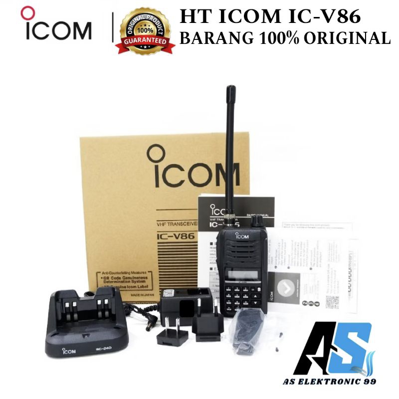 Jual ICOM IC-V86 VHF 136 - 174 MHz ( ORIGINAL ) | Shopee Indonesia