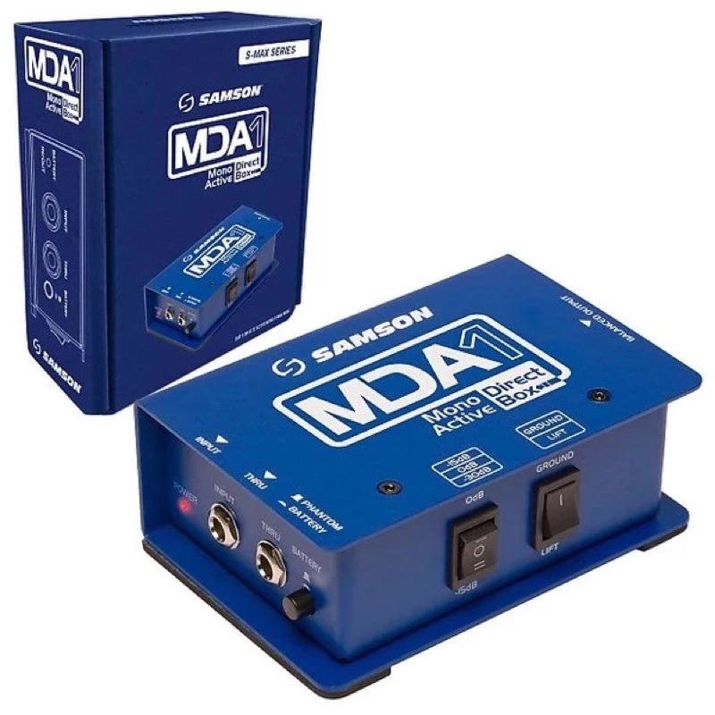 Jual Samson MDA1 MDA 1 DI BOX Mono Active Direct Box | Shopee Indonesia