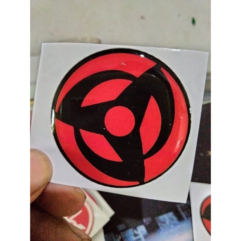 Jual stiker emblem logo mata saringan size 5cm | Shopee Indonesia