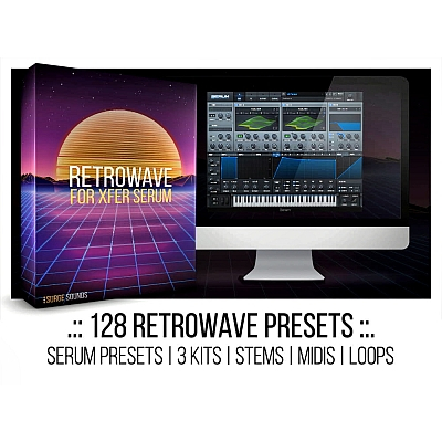 Jual Surge Sounds - Retrowave For XFER RECORDS SERUM (SYNTH PRESET, WAV, MIDI) | Shopee Indonesia