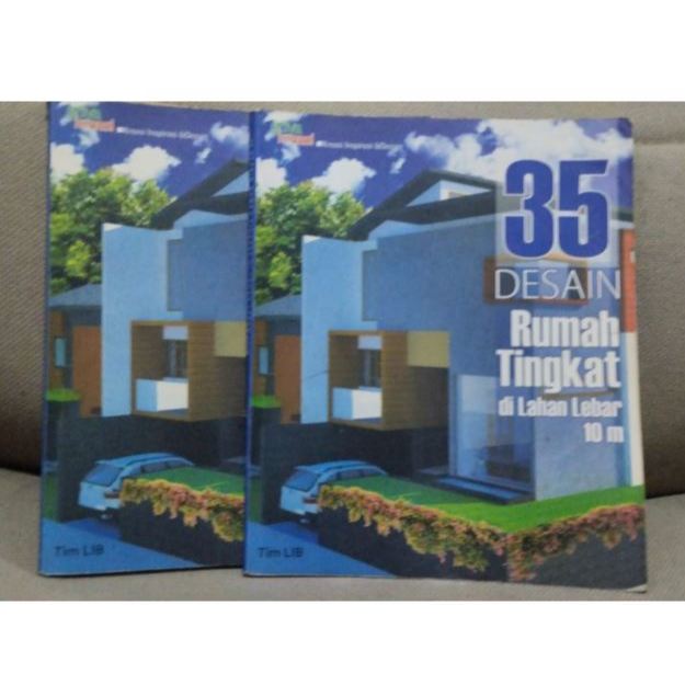 Jual Buku 35 Desain Rumah Tingkat Di Lahan Lebar 10 meter, bangun rumah | Shopee Indonesia