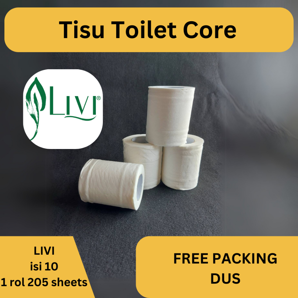 Jual Tissue Livi Smart Due Toilet Core 2ply 205 Sheet 10 Rol | Shopee ...