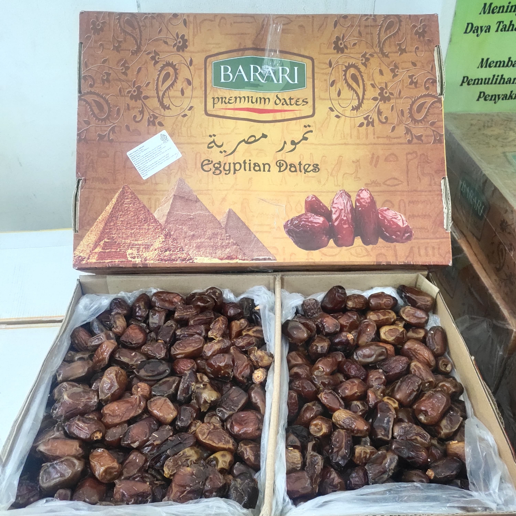 Jual BARARI KURMA MESIR EGYPTIAN DATES 10KG | Shopee Indonesia