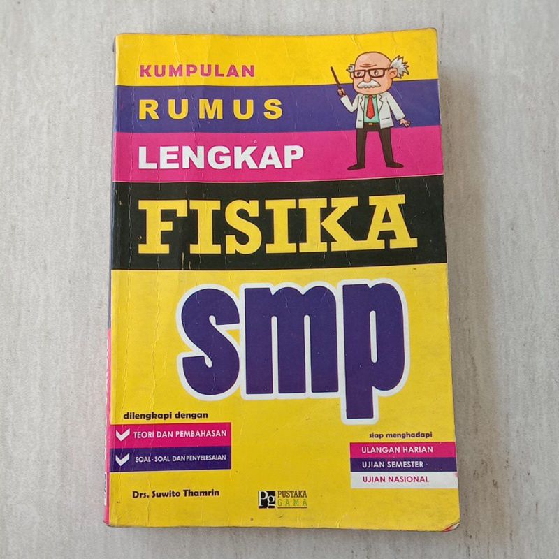 Jual BUKU RUMUS FISIKA SMP | BUKU FISIKA SMP | KUMPULAN RUMUS FISIKA ...