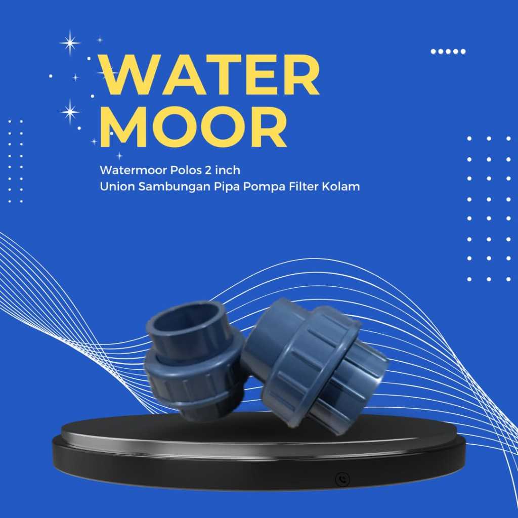 Jual Watermoor Polos 2 inch - Union Sambungan Pipa Pompa Filter Kolam ...