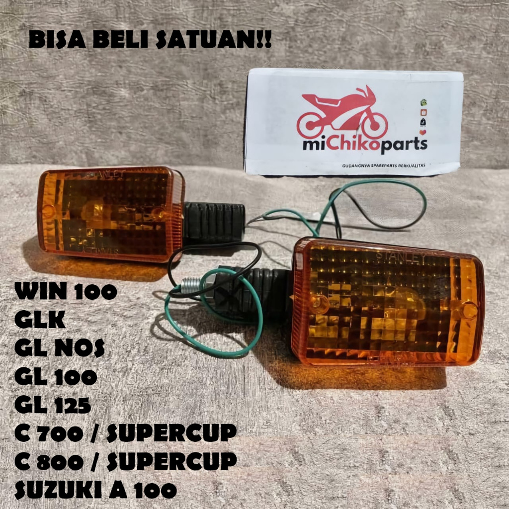 Jual Lampu Sen Sein Reteng Belakang Win GL 100 125 Nos C700 C800 ...