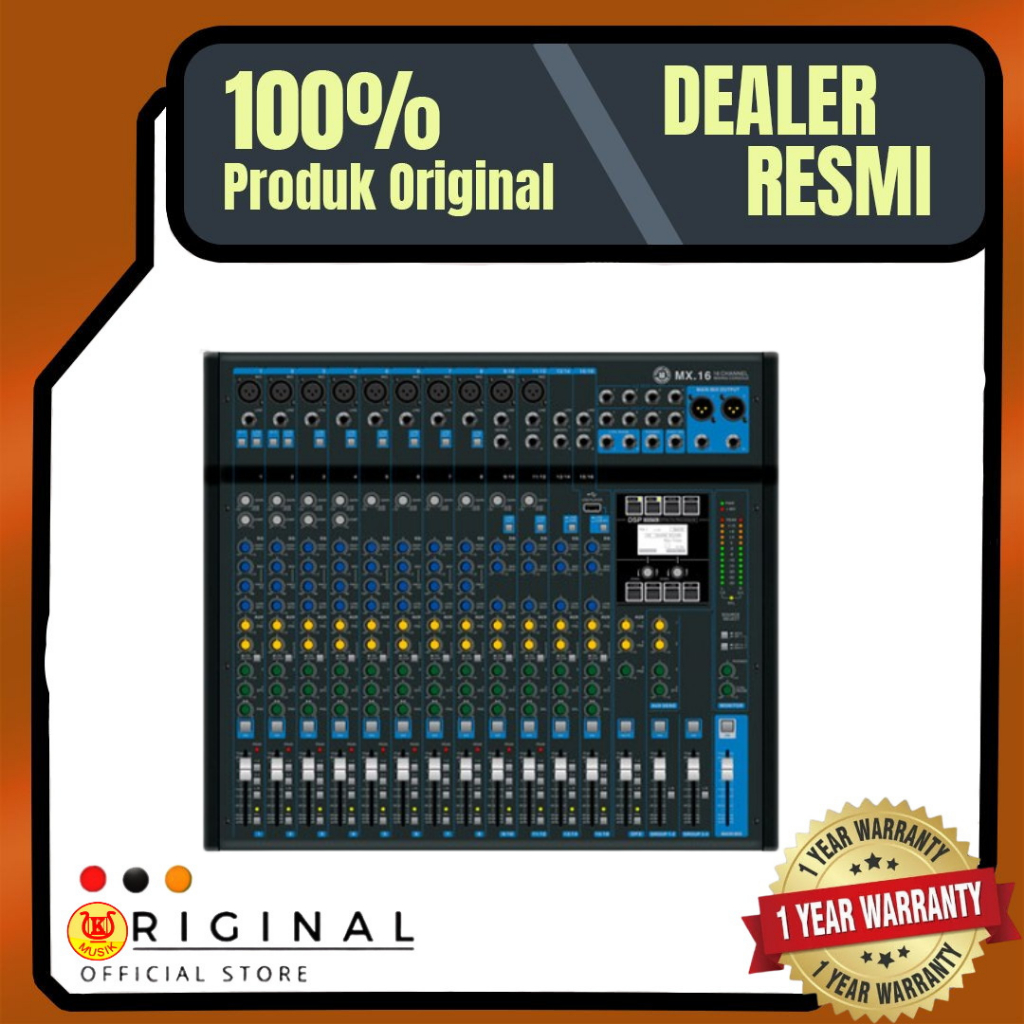 Jual Topp Pro MX16 / MX-16 Channel Analog Mixer Sound | Shopee Indonesia