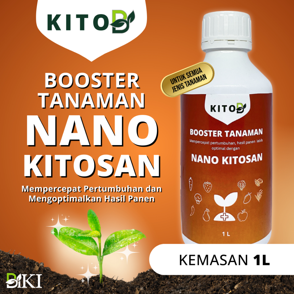 Jual KitoB Nano Kitosan Booster Tanaman Alami 1 Liter | Shopee Indonesia