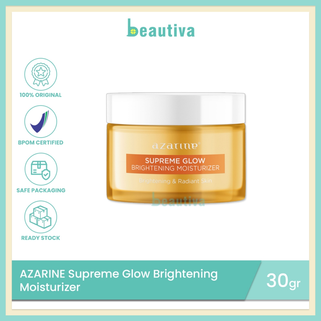 Jual Azarine Supreme Glow Brightening Moisturizer | Shopee Indonesia