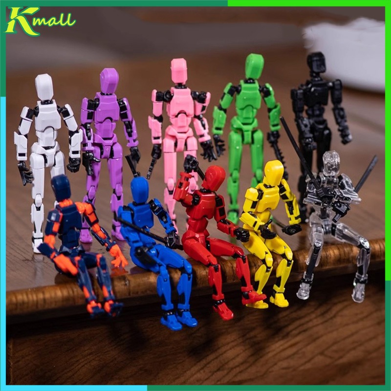 Jual 3D Printed Posable Jointed Figure / Action Figure Mainan - Dummy ...